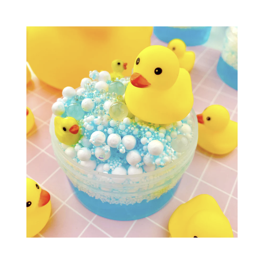 Squeaky Clean Bubble Bath Floam Slime | 6313 K | Kawaii Slime Company Squeaky Clean Bubble Bath Floam Slime | 6313 K | Kawaii Slime Company